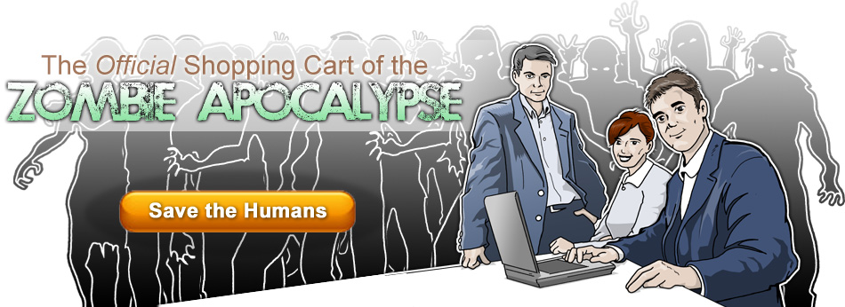 Official shopping cart of the zombie apocalypse: Info for humnans..